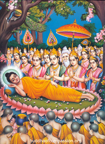 The Festival of the Buddha's Death (Parinirvana) - Turning Wheel ...